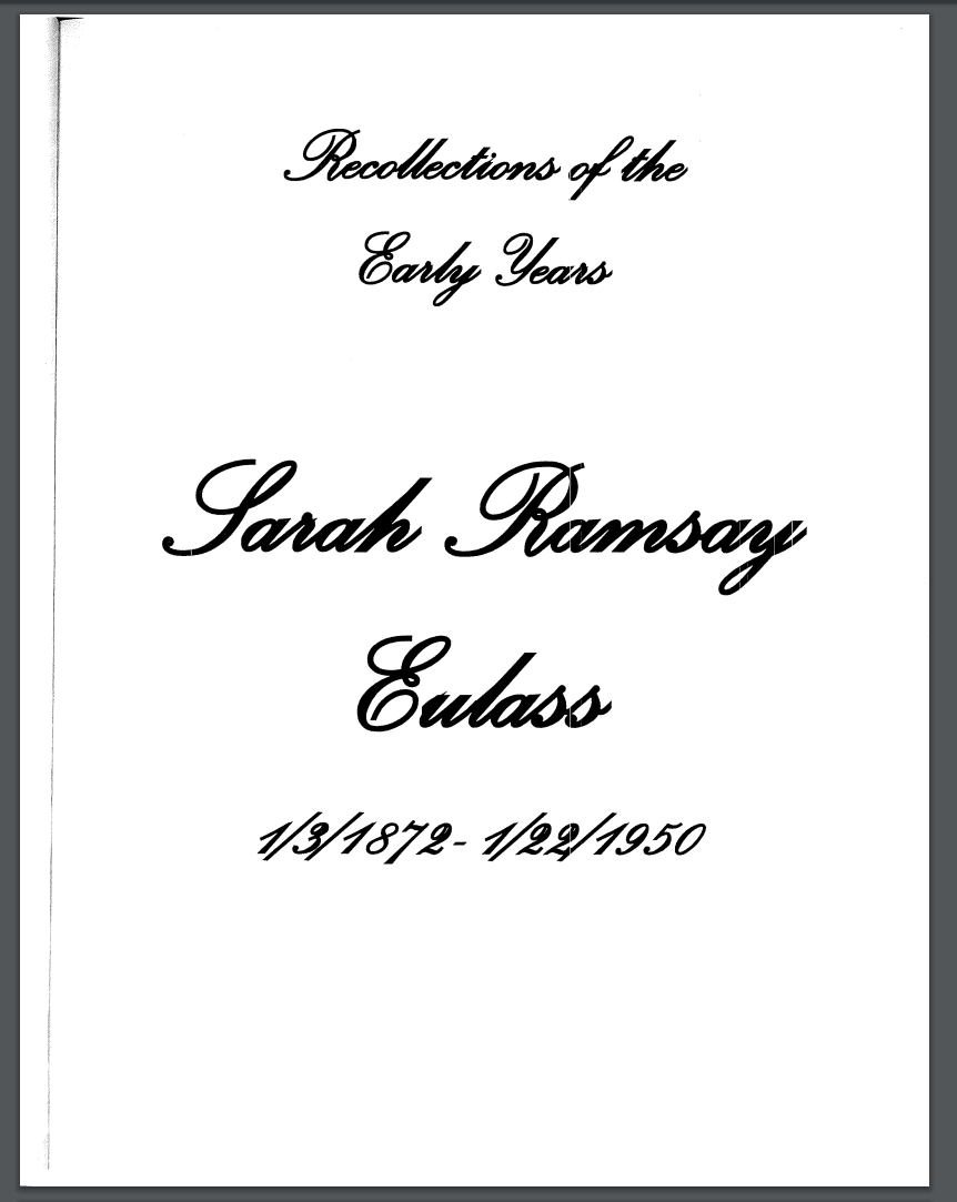 Ramsay Family History